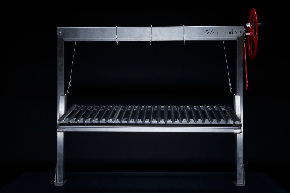 The 'Brasa' for built-in installation in the outdoor kitchen